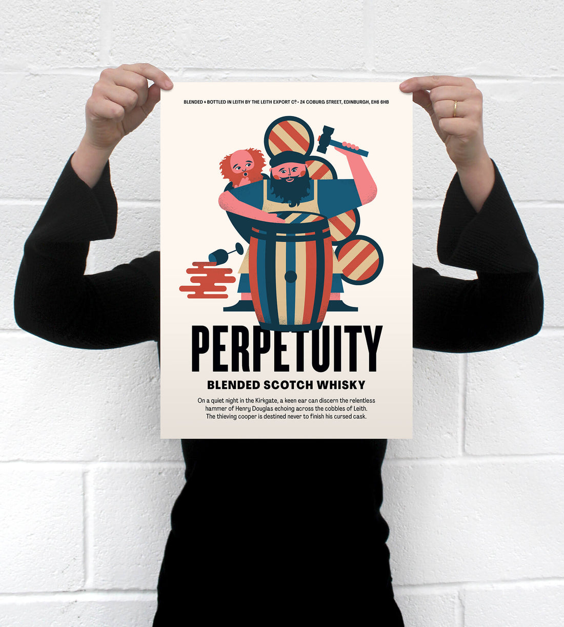 Leith Bond • Perpetuity Poster A3 – Port of Leith Shop